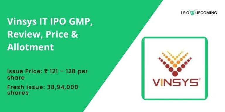 Vinsys IT IPO GMP, Review, Price & Allotment - IPO Upcoming, IPO GMP, SME IPO
